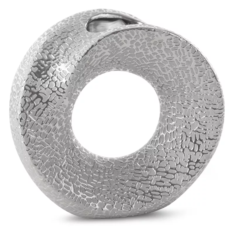 Wazon ceramiczny RISO z drobnym błyszczącym wzorem | Sklep internetowy Eurofirany.com.pl