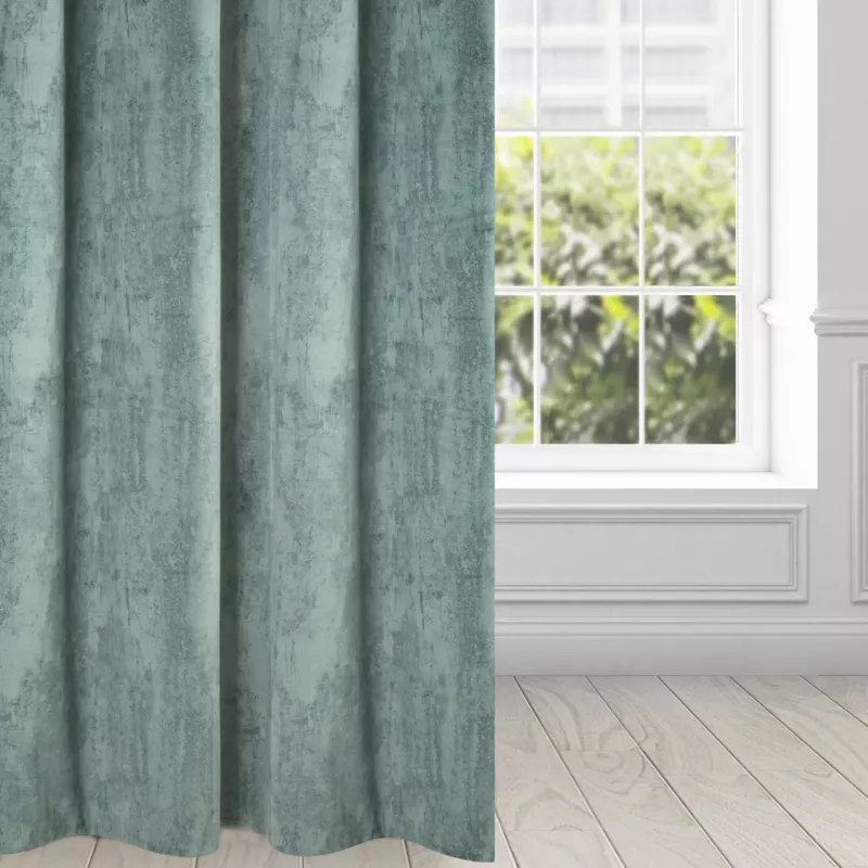 Zasłona ASHANDI z welwetu w marmurkowy wzorek | Sklep internetowy ...